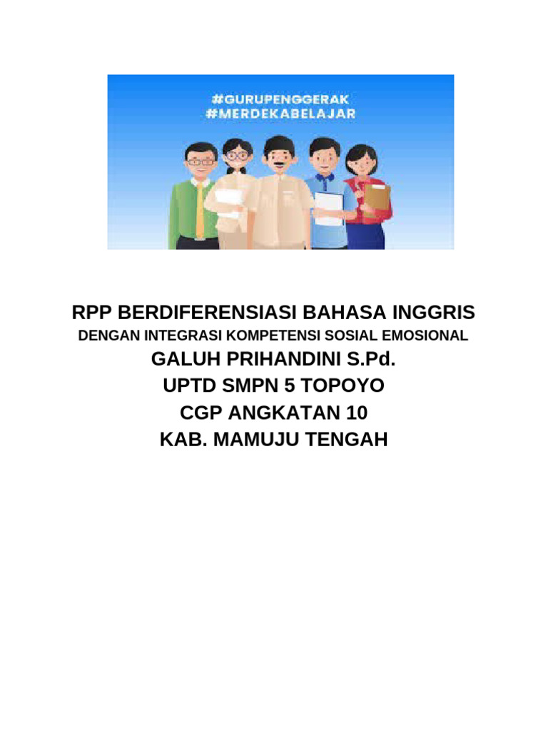 RPP Berdiferensiasi | PDF