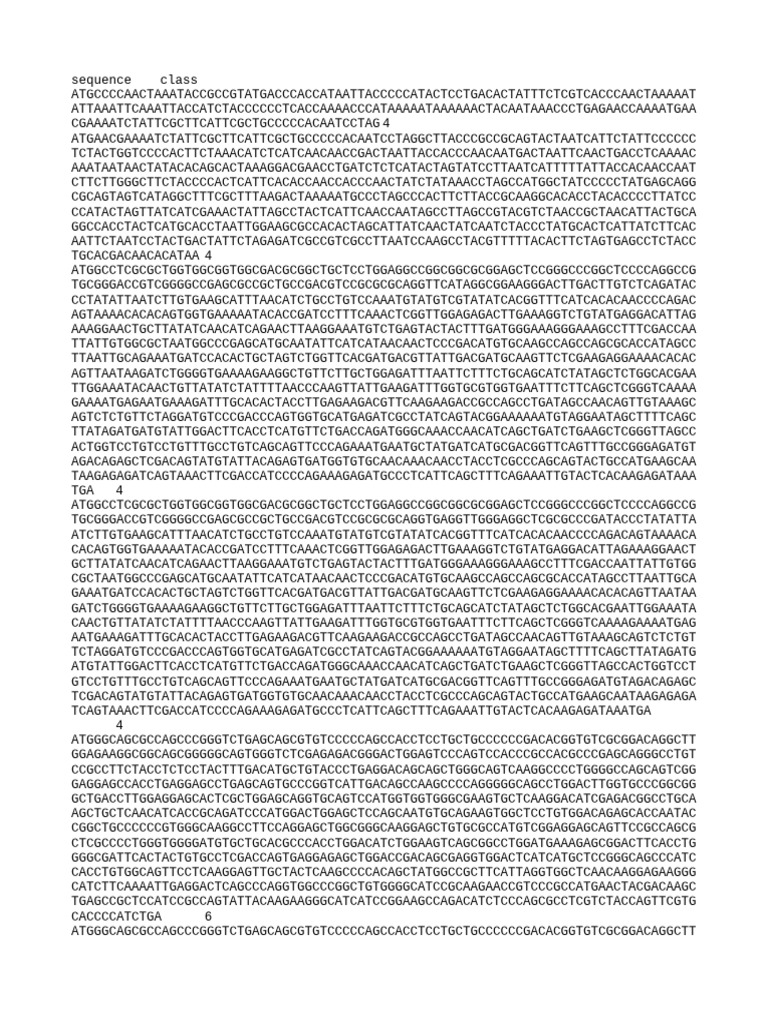 DNA Sequence Analysis for Experts | PDF