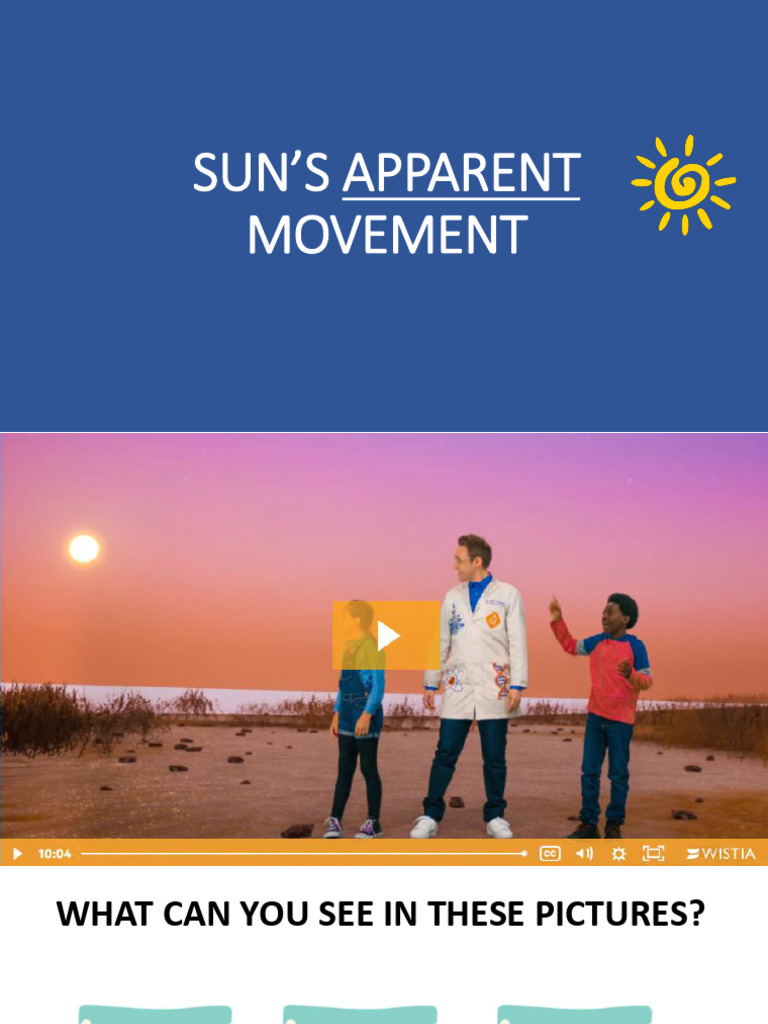 Sun's Apperent Moviment | PDF | Shadow | Solar System