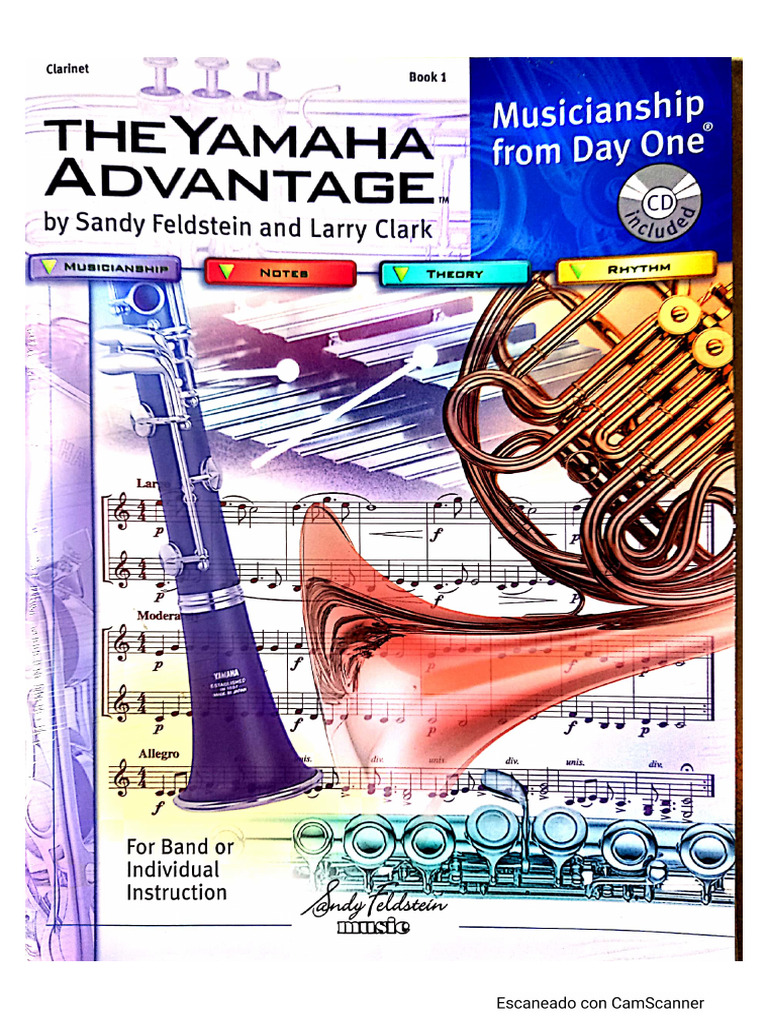 The Yamaha Advantage - Clarinet - Book 1 | PDF