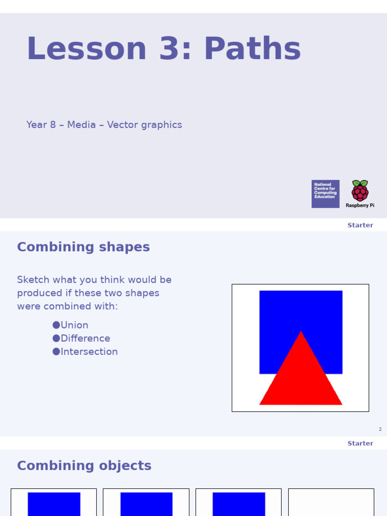 L3 Slides - Media - Vector graphics - Y8 | PDF | Graphics | Computer Graphics