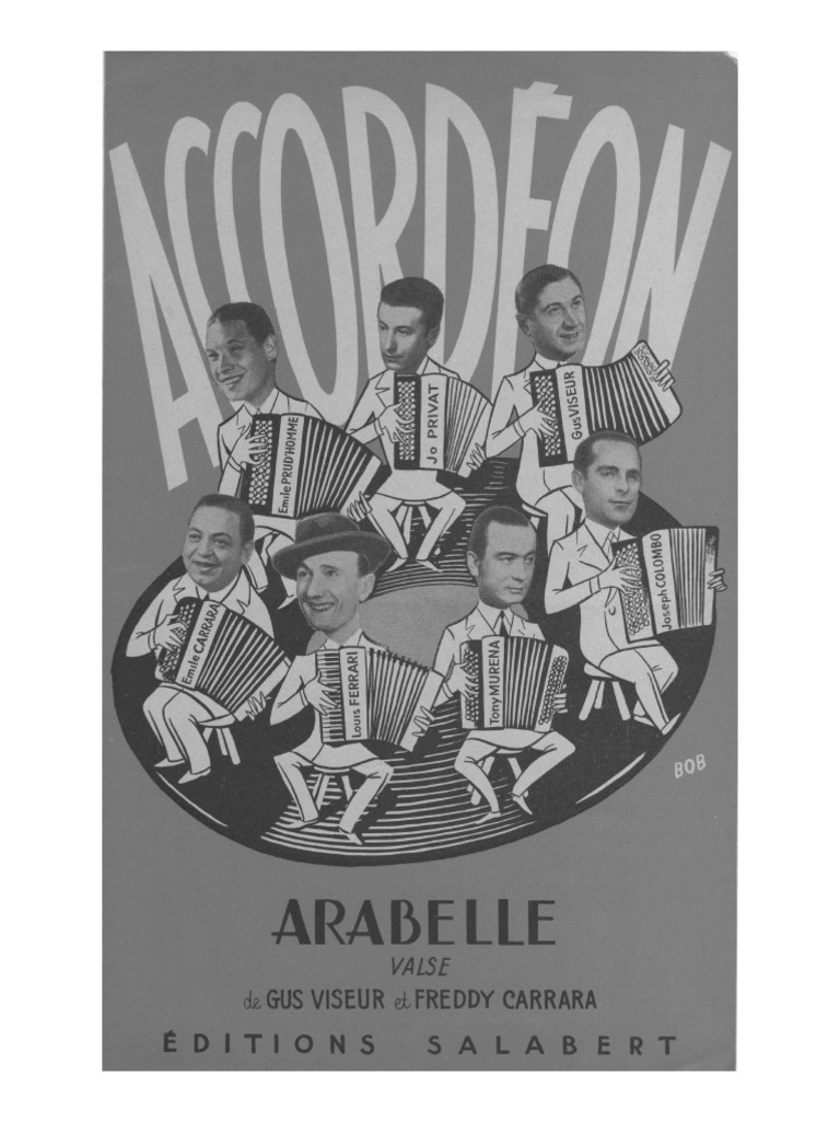 Gus Viseur Arabelle Valse Musette | PDF