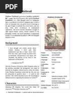 Sharadindu Bandyopadhyay's Works Overview | PDF