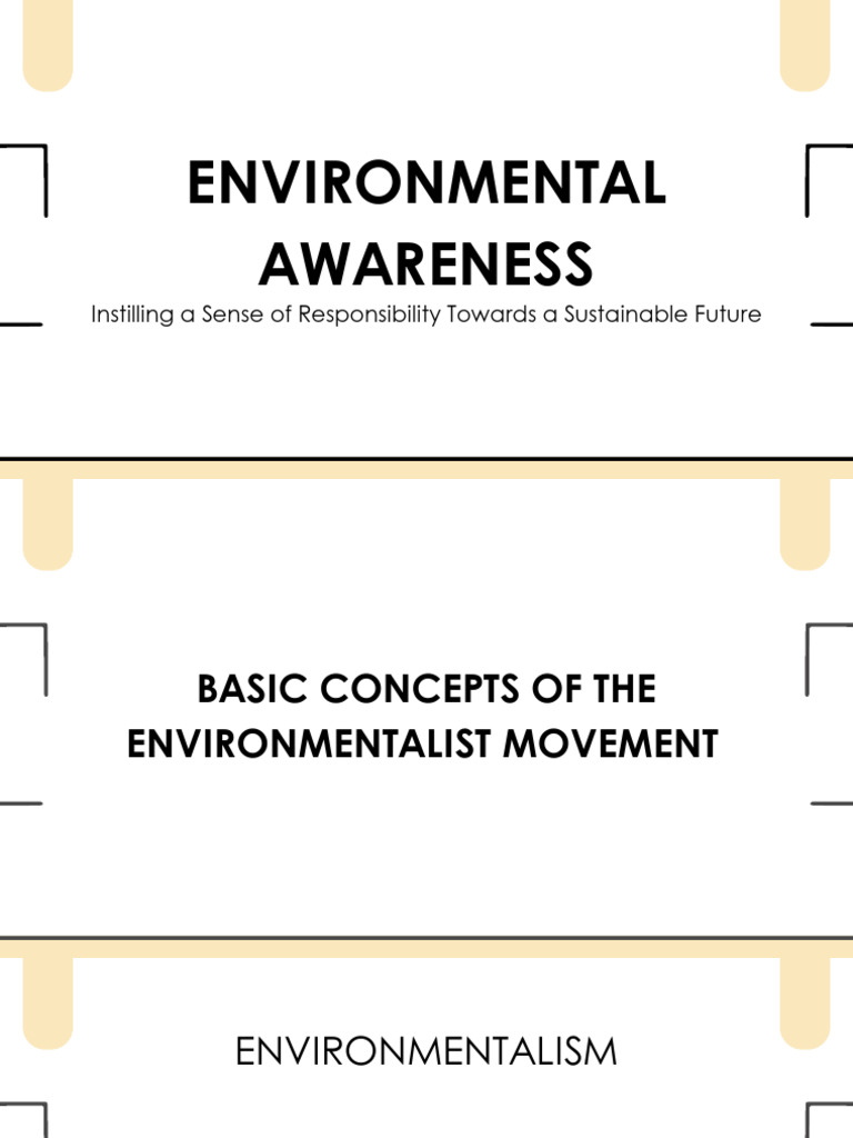 Lael Brainard on Environmental Awareness | PDF | Environmentalism ...