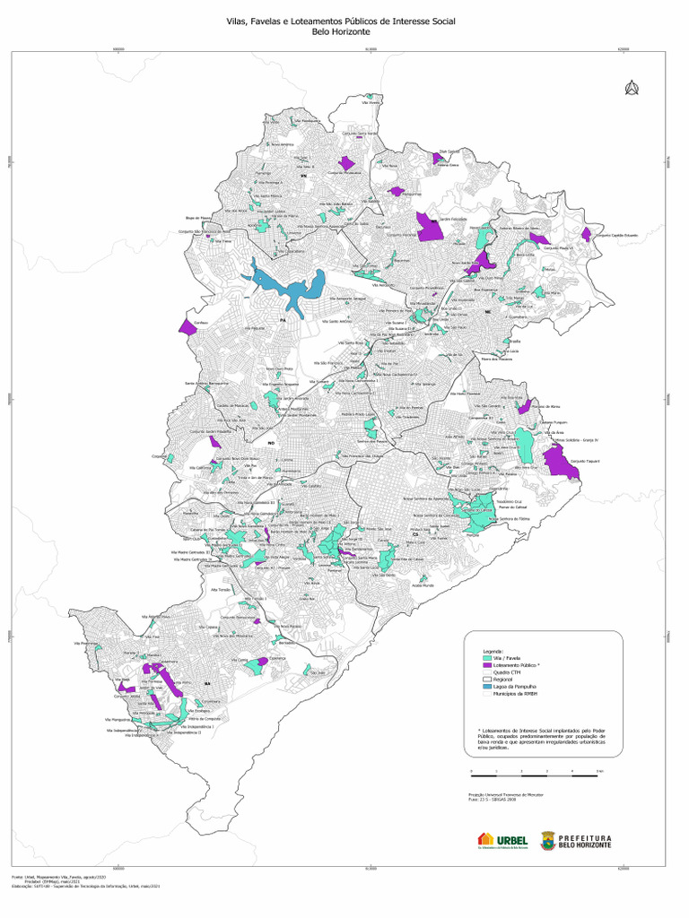 Mapa Vila Favela 2020 A1 2021.05 | PDF