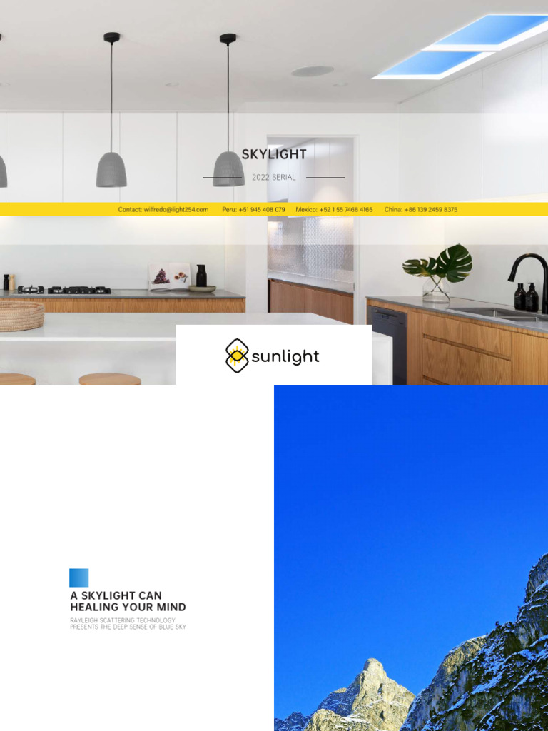 skylight-sunlight | PDF | Scattering | Electromagnetic Spectrum