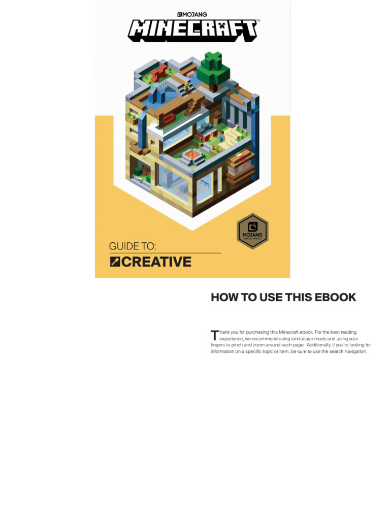 Minecraft Guide To Creative (2017 Edition) | PDF