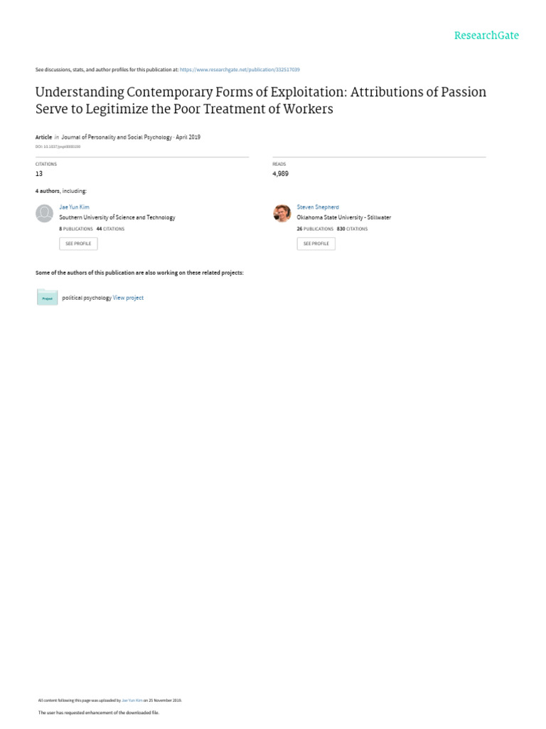 Understanding contemporary forms of exploitation | PDF