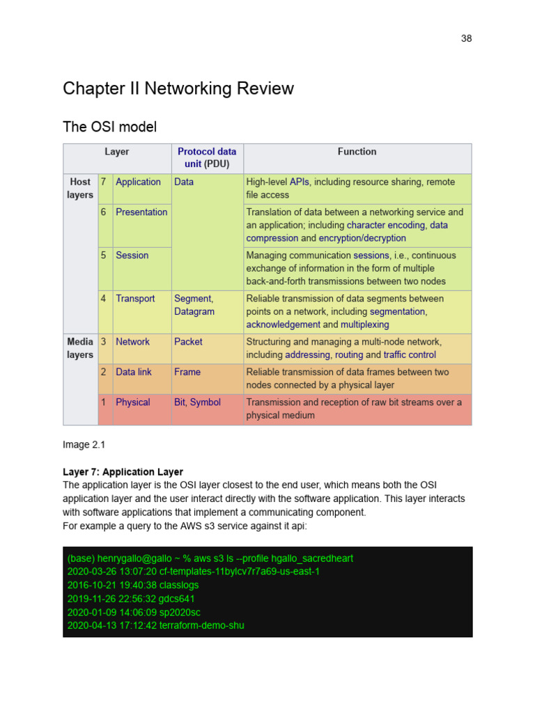 Network Security - Ch II | PDF | Computer Network | Transmission Control Protocol