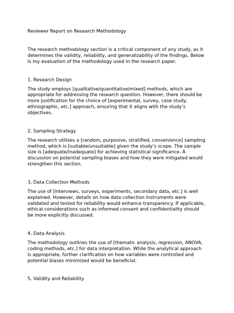 Research Methodology | PDF | Methodology | Sampling (Statistics)