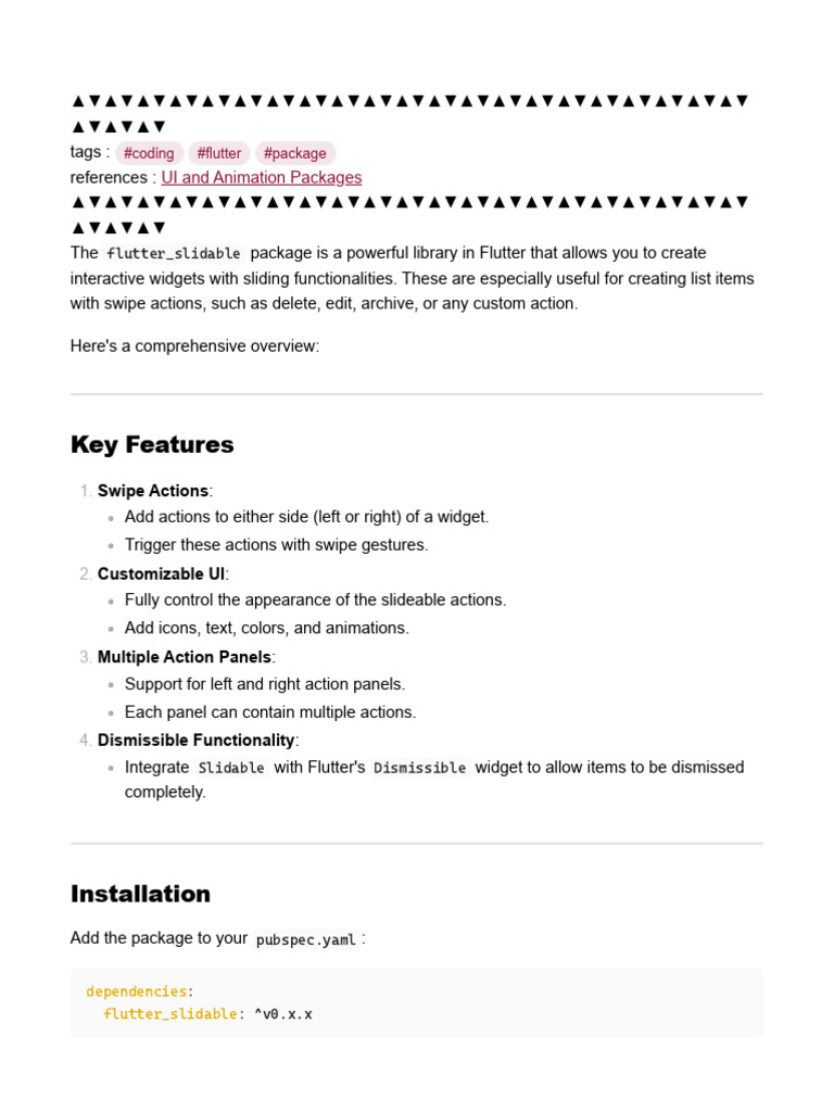 flutter_slidable | PDF | Software Engineering | Computer Programming