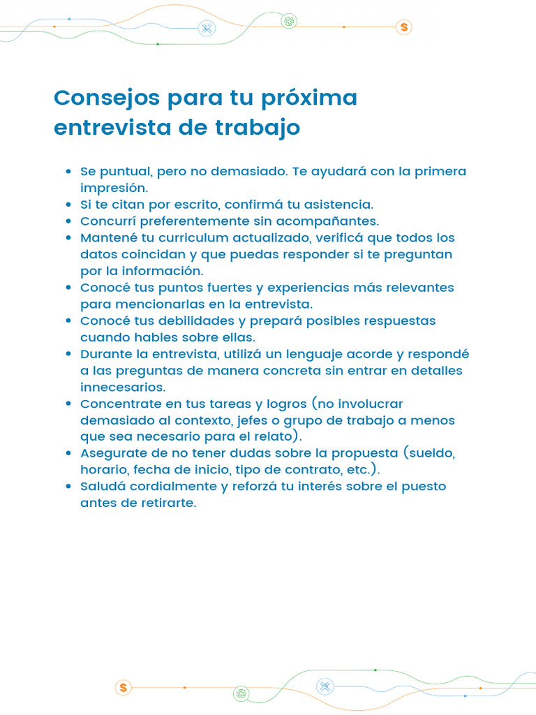 Consejos-para-entrevistas-laborales | PDF