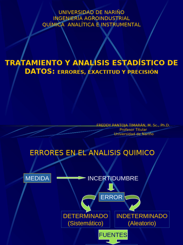 Errores, Exactitud y Precisión | PDF | Exactitud y precisión | Medición