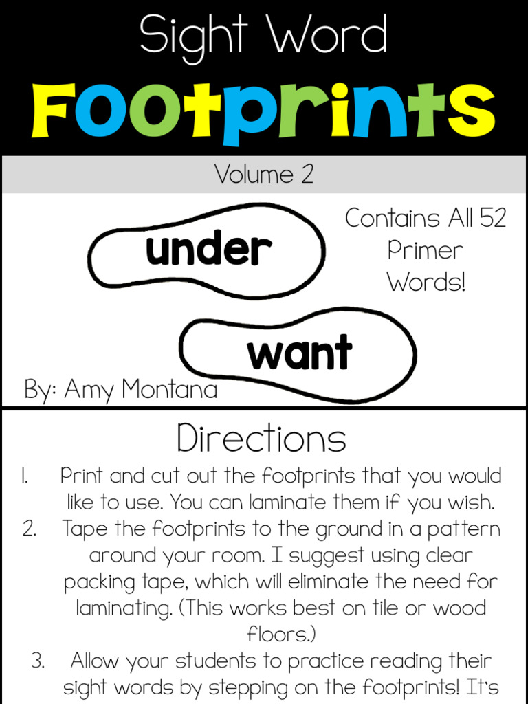 F T I S: Contains All 52 Primer Words! | PDF