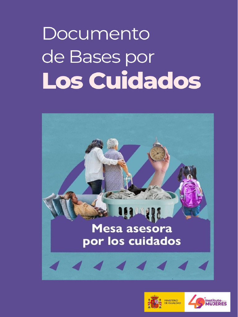 Documento Bases Cuidado S | PDF | Estudios de género | Igualdad de género