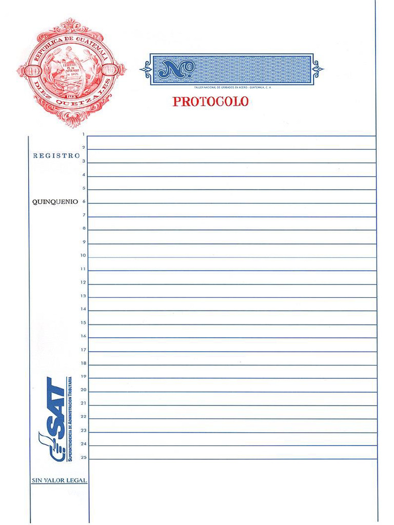 Hoja de Protocolo | PDF