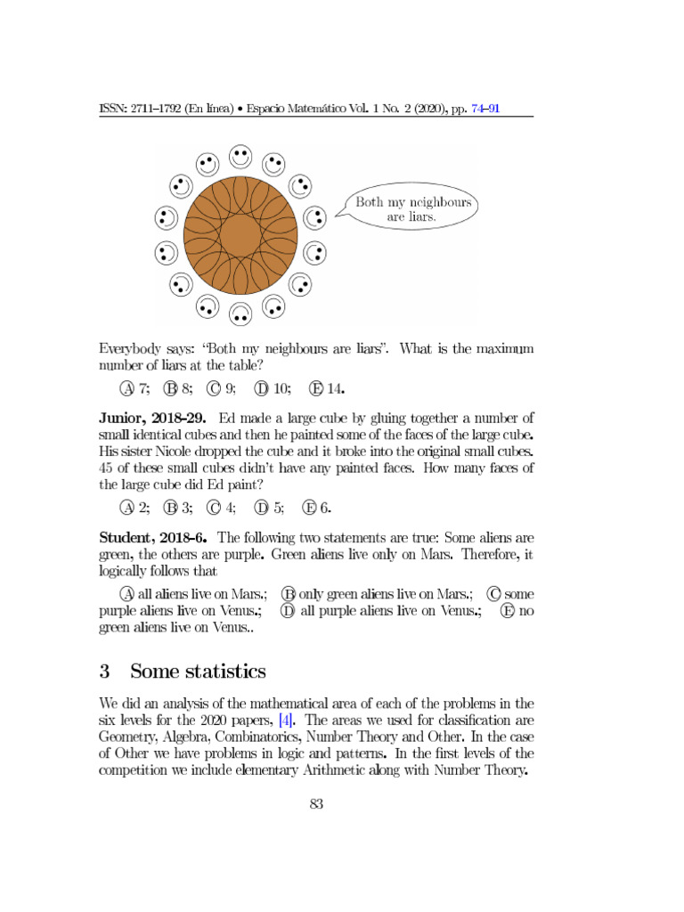 The Math Kangaroo Competition 3 PDF | PDF