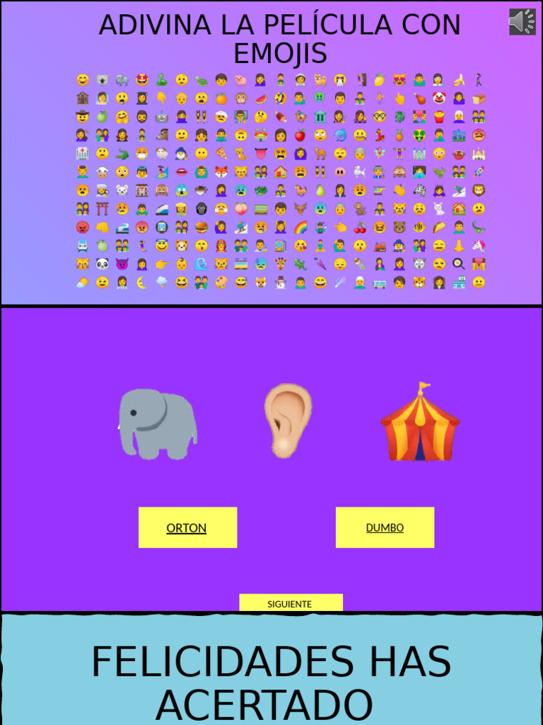 Adivina la Película con Emojis | PDF