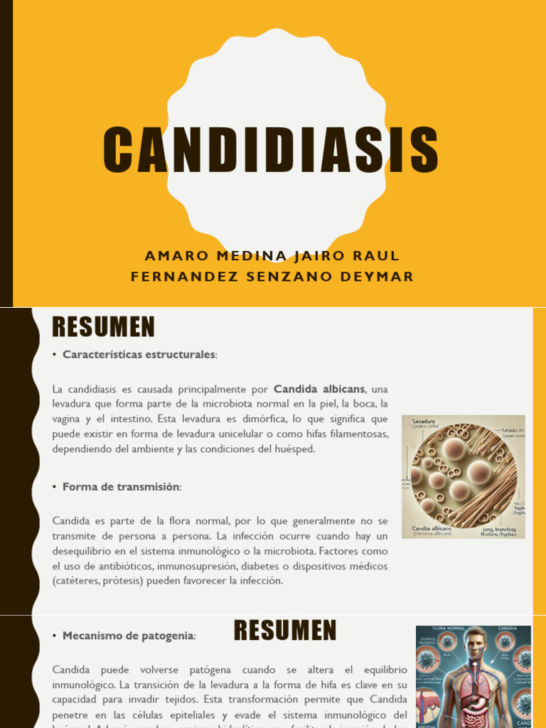 Candidiasis: Diagnóstico y Tratamiento | PDF | Candidiasis ...