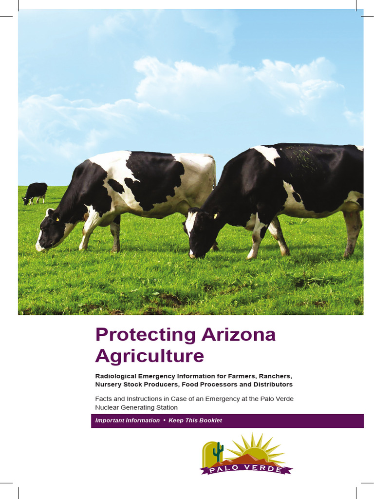 2017 Agriculture Booklet | PDF | Radioactive Contamination | Agriculture