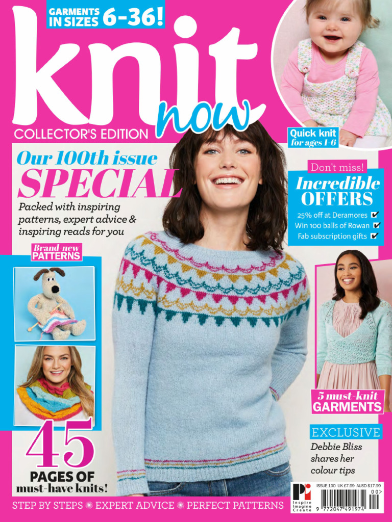 Knit Now Issue 100 April 2019 | PDF