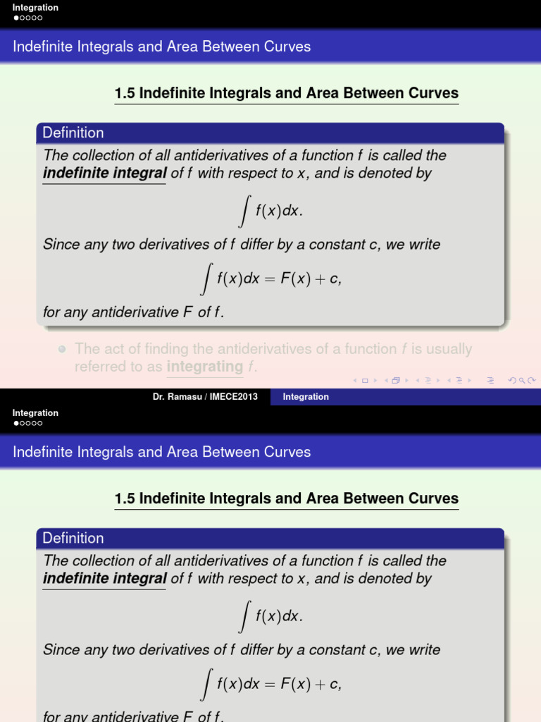 Lecture 6, Area Between Curves (21022024) | PDF | Integral | Area