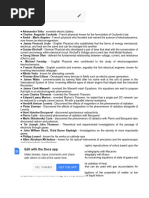 Comprehensive List of Scientific Laws | PDF | Physics | Fluid Mechanics