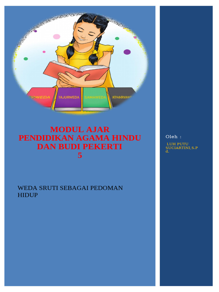 1. MODUL AJAR WEDA SRUTI FIX | PDF