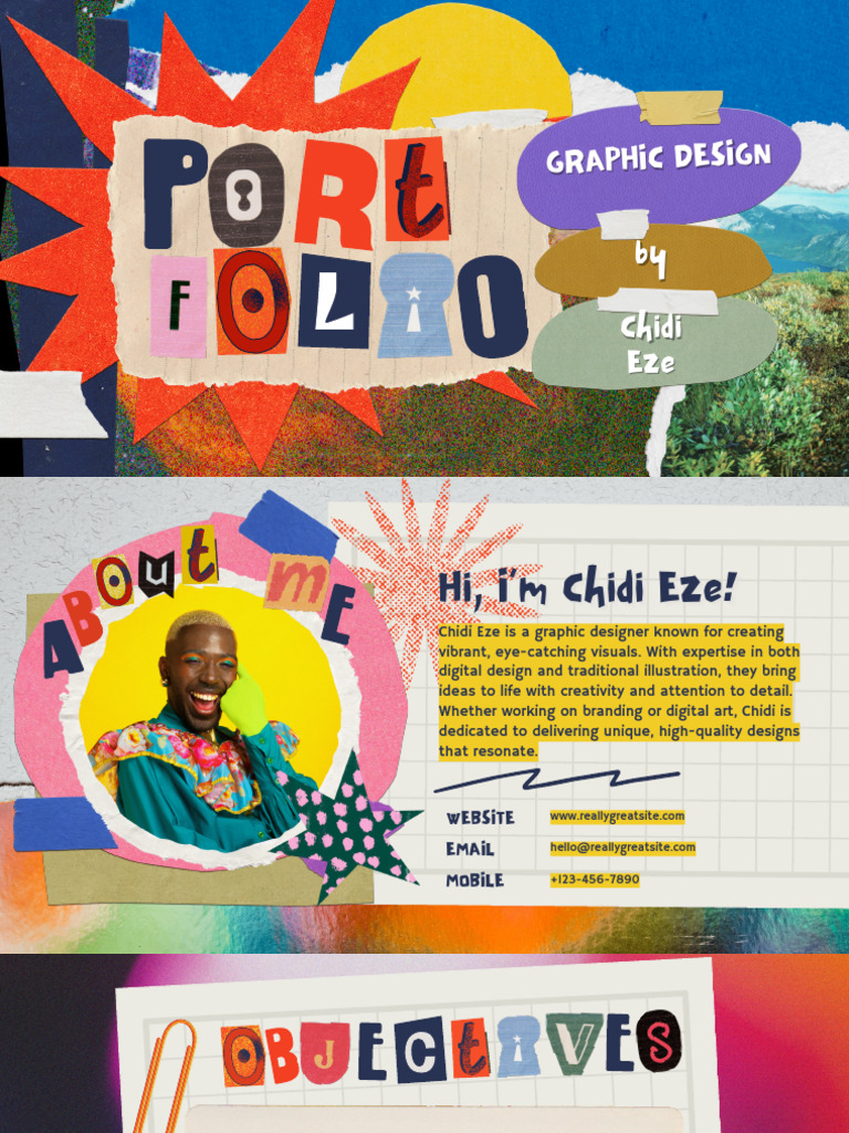 Chidi Eze: Graphic Design Portfolio | PDF | The Arts | Liberal Arts ...