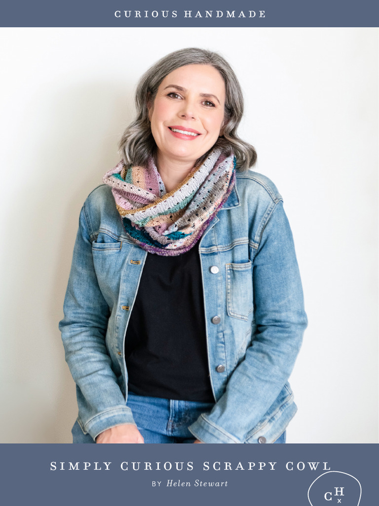 Simply Scrappy Cowl by Helen Stewart | PDF | Knitting | Crafts