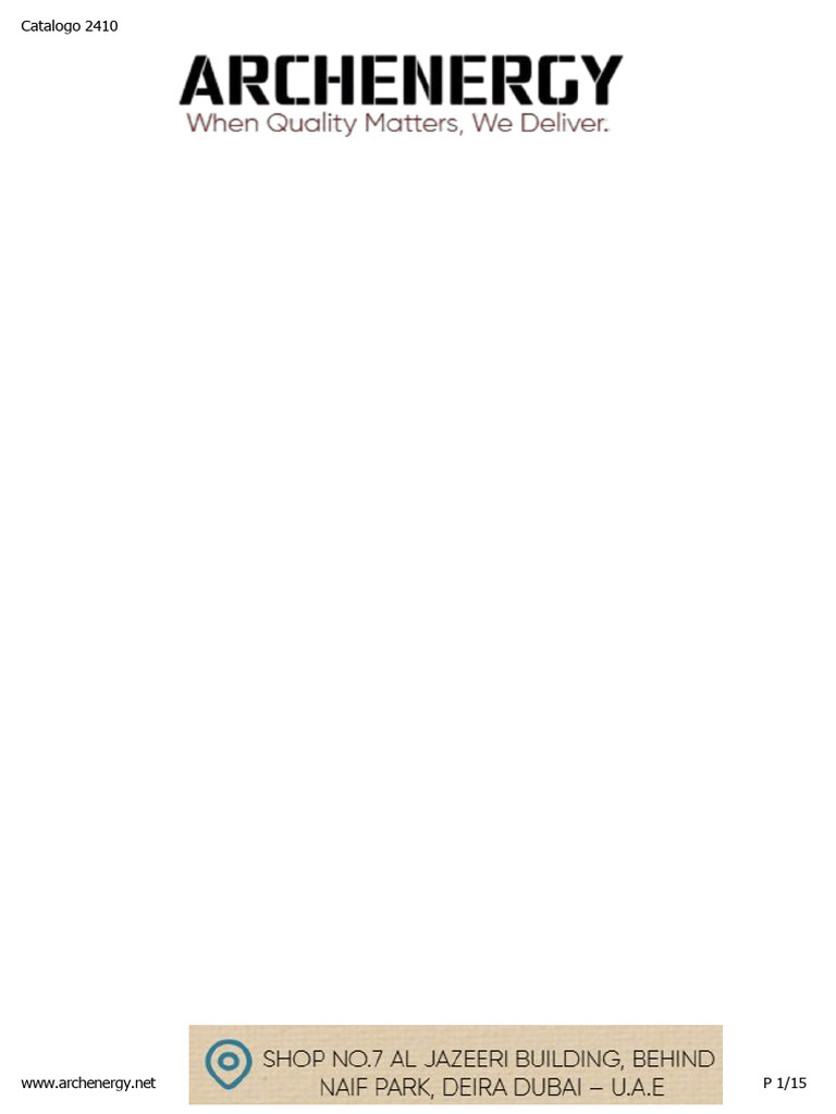Archenergy Catalogo Update2 | PDF | Electrical Connector | Switch