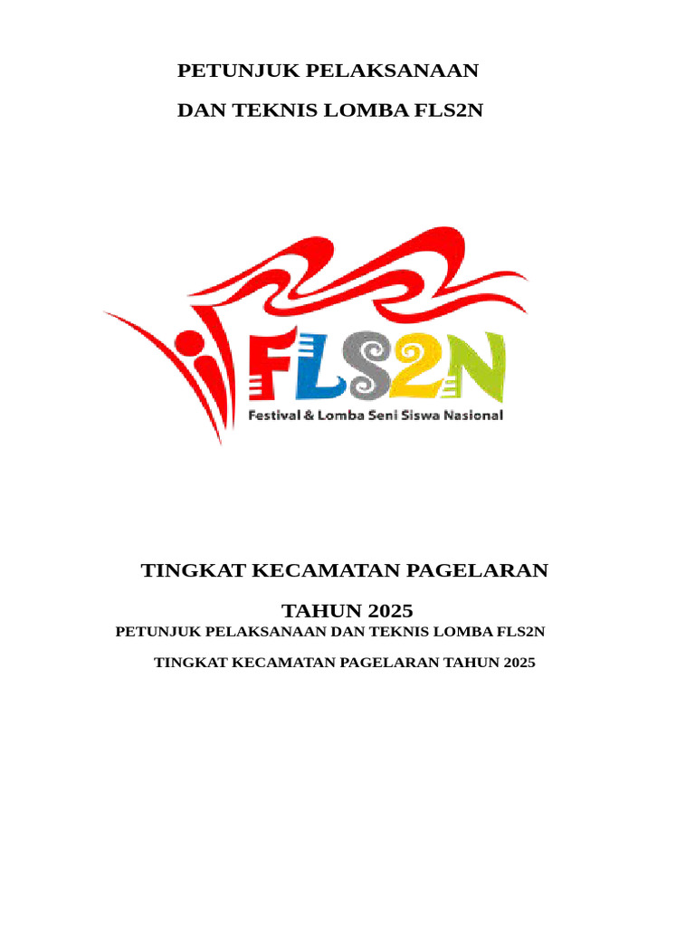 Juknis FLS2N 2025 | PDF