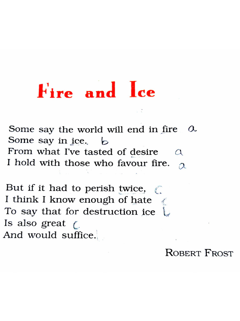 Fire and Ice | PDF