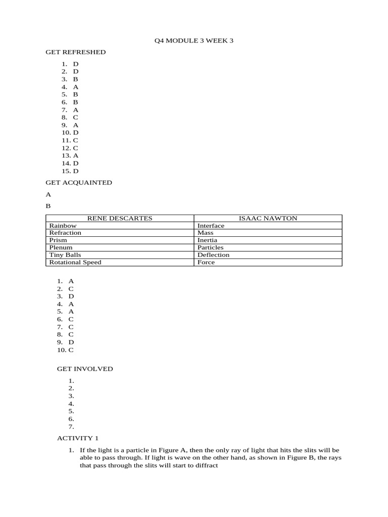 Q4 Module 3 Week 3 | PDF