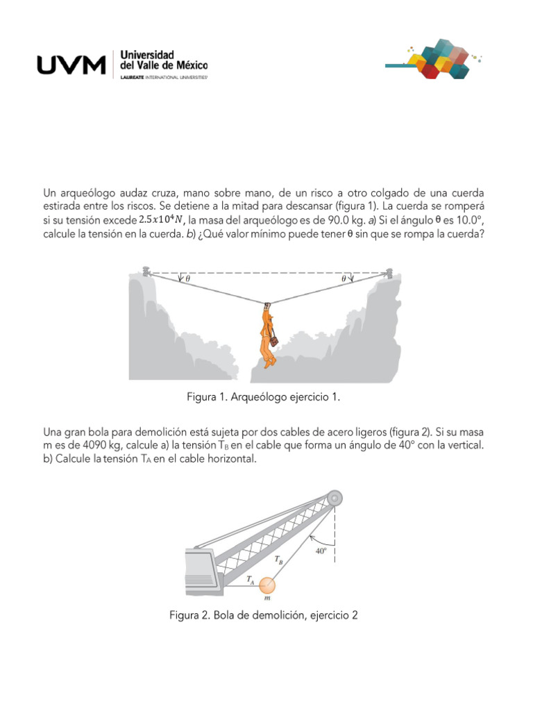 U2 Ejercicios Leyes Newton | PDF