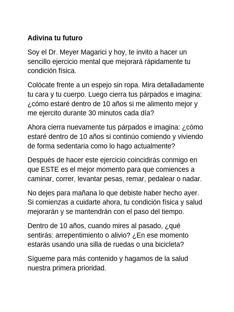 Adivina Tu Futuro | PDF