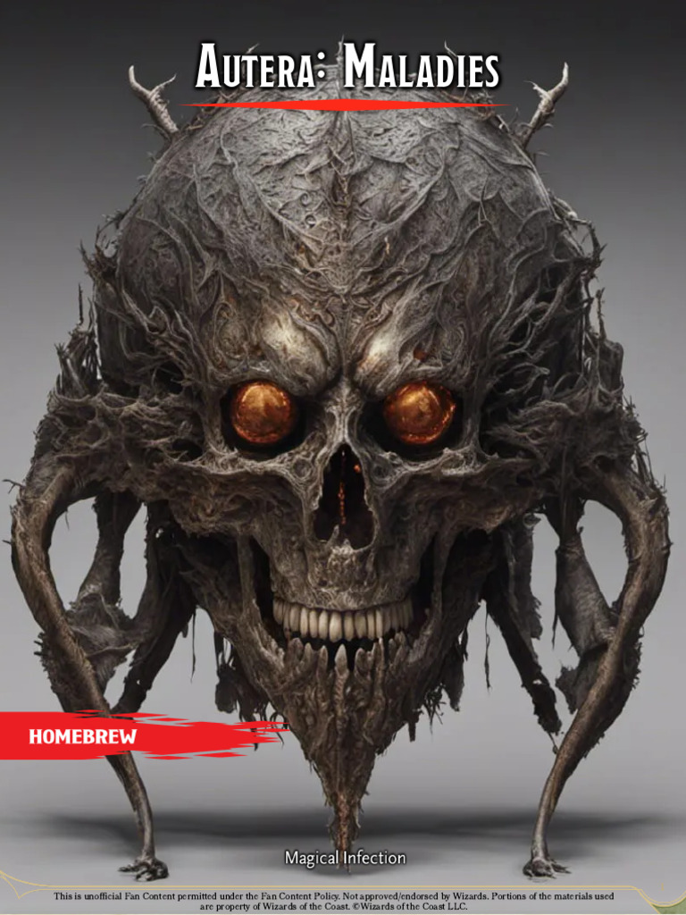 Autera - Curses & Disease by Zakarizero | PDF