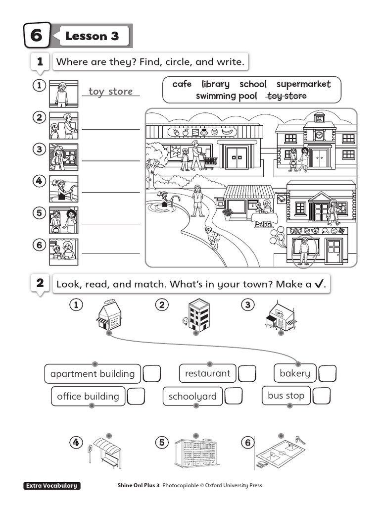 Unit 6 Extra Vocabulary Worksheet | PDF