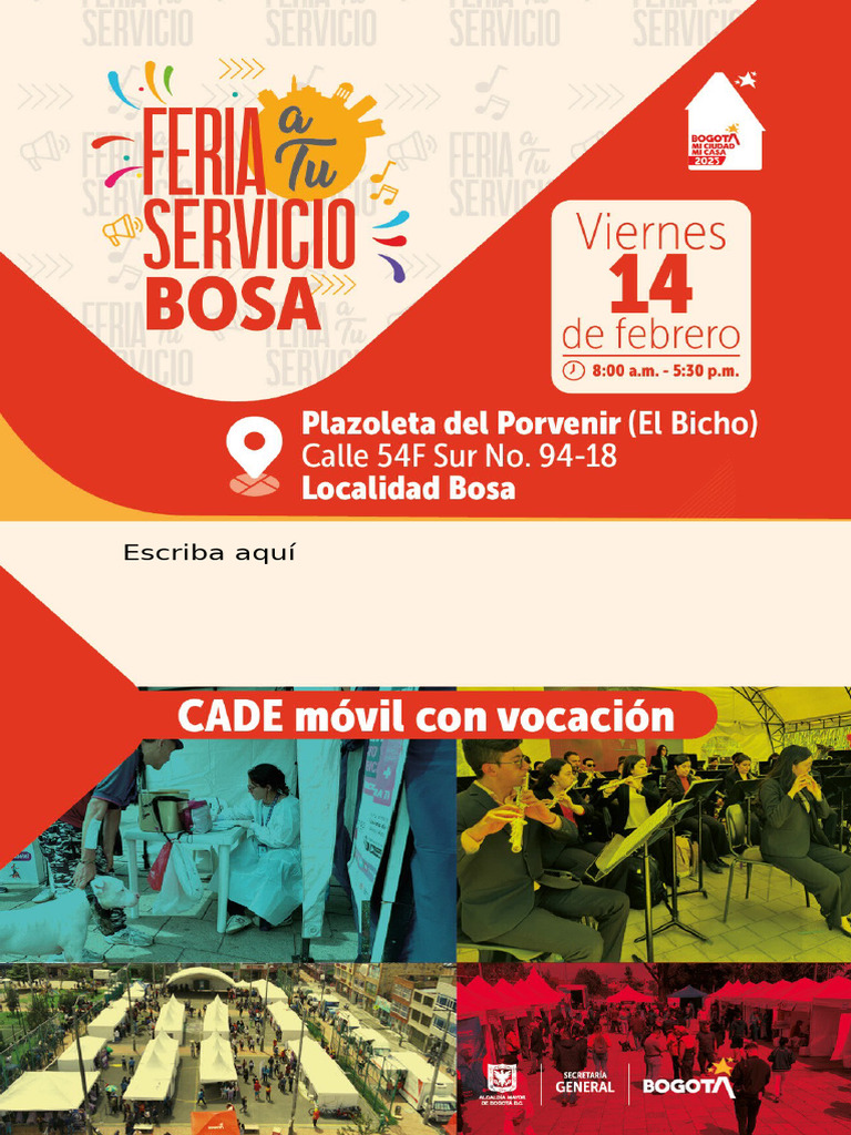 Editable Feria Bosa | PDF
