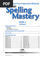 South Australian Spelling Test | PDF