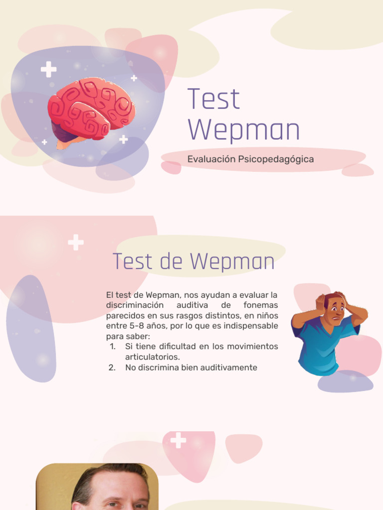 Test Wepman | PDF