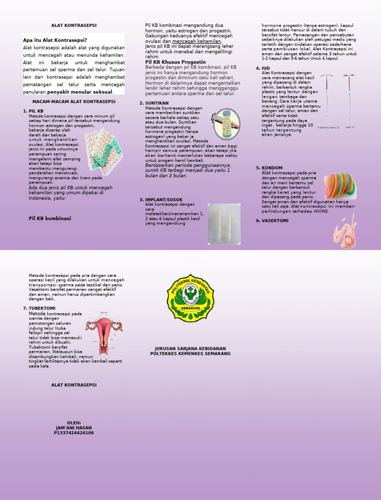Alat Kontrasepsi | PDF