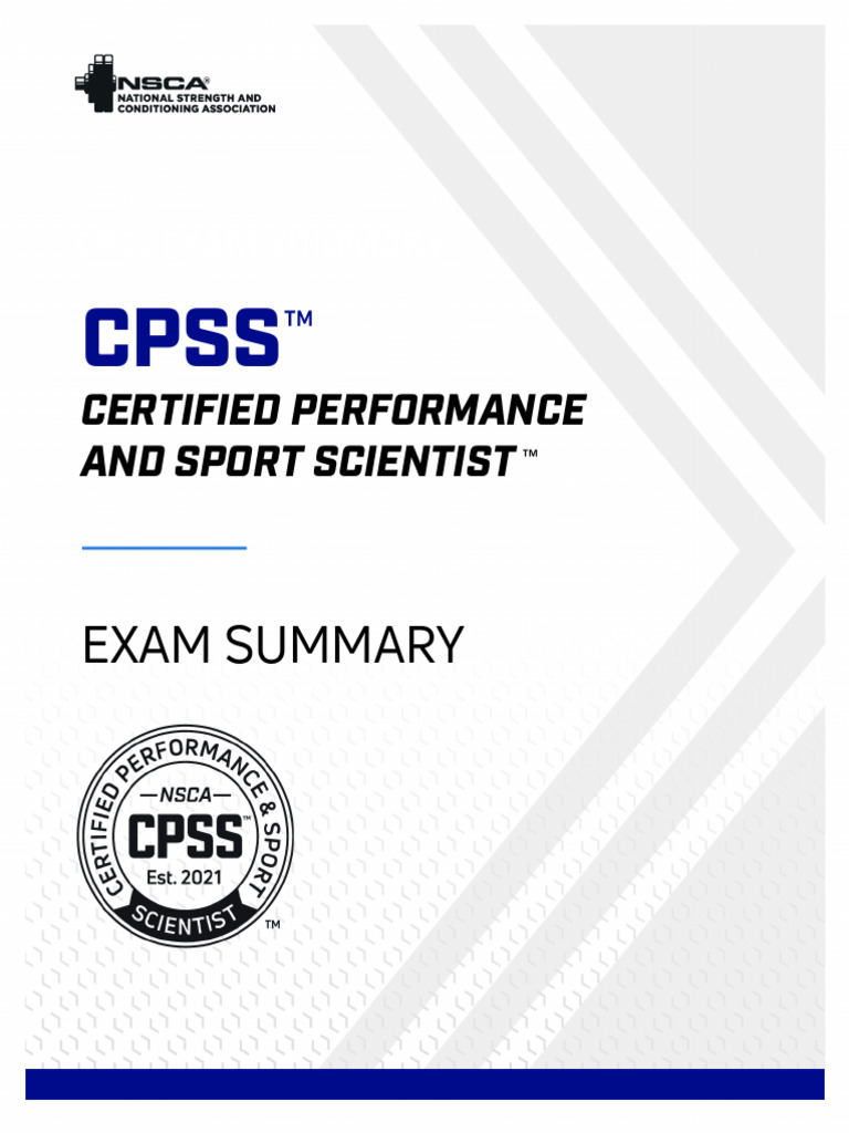 Cpss Exam Summary Dco | PDF | Scientific Method | Performance Indicator