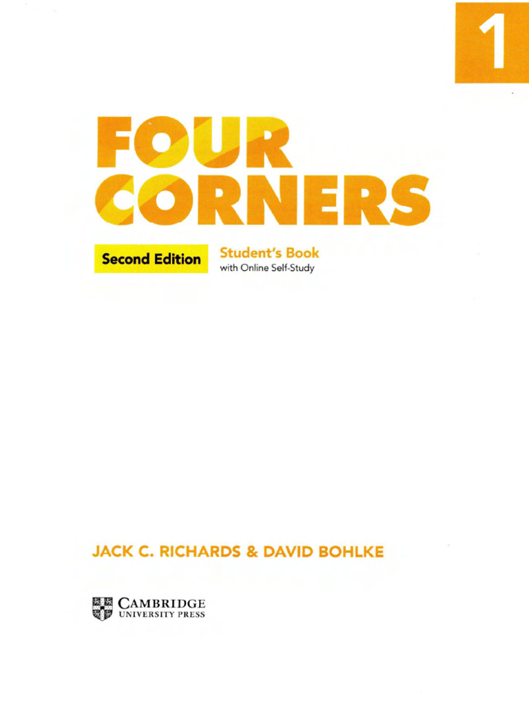 Four Corners 2ed 1 Students Book | PDF