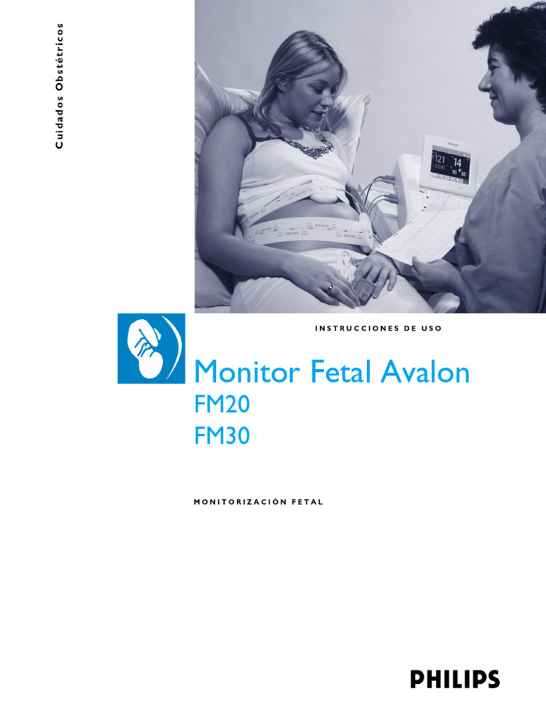 M2703A FM20 - FM30 Avalon Fetal Monitor Instrucciones de Uso | PDF ...