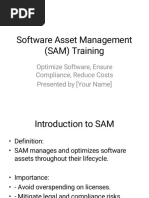 ServiceNow Sam Roles | PDF | Software As A Service | Software