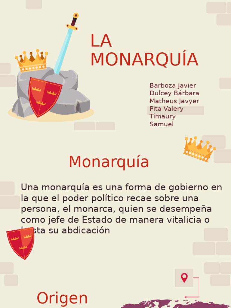 Qué es la monarquía y sus tipos | PDF | Monarquía | Monarca