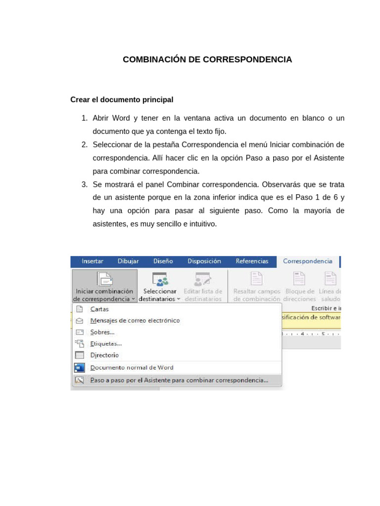 COMBINACIÓN DE CORRESPONDENCIA (Patricia González) | PDF | Archivo de computadora | Informática