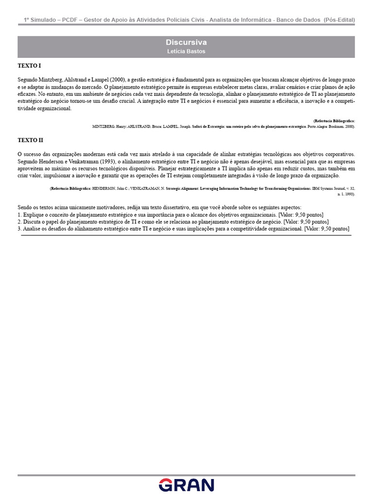 TQ 10730 1736180951 | PDF | Planejamento estratégico | Tecnologia da ...