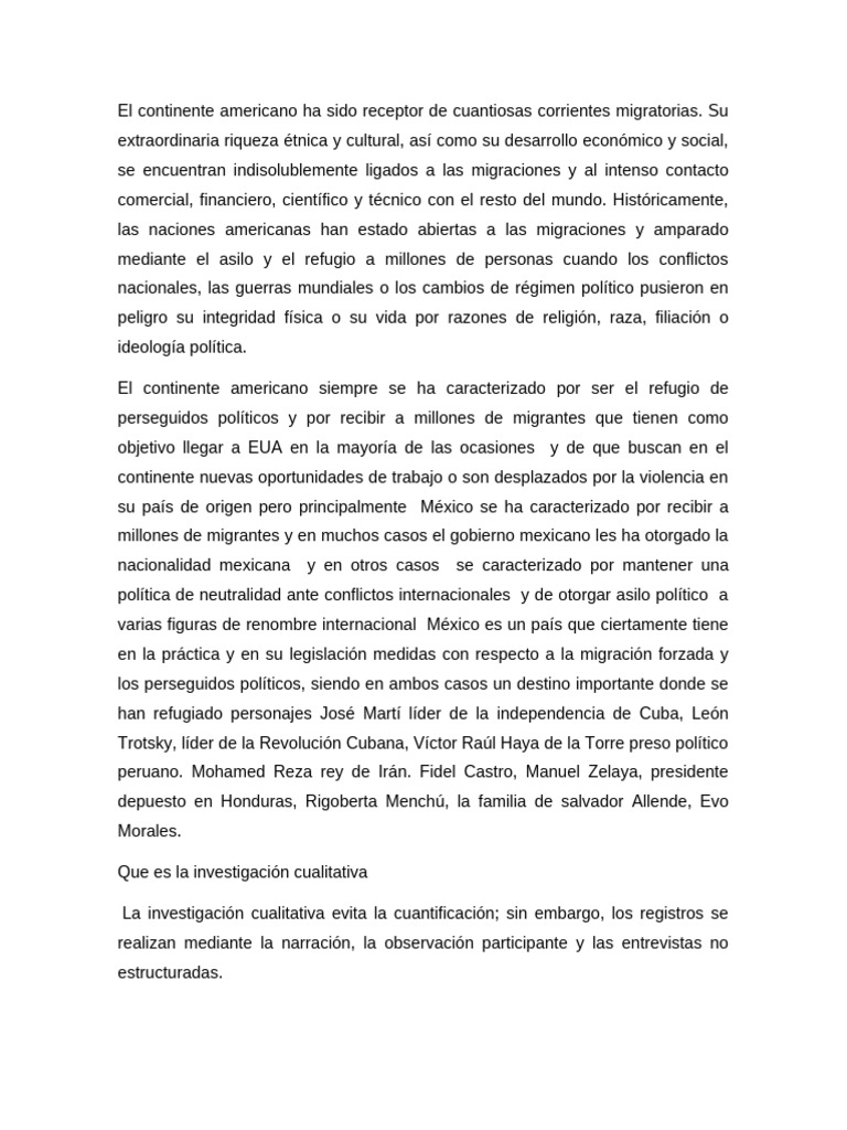 El Asilo Politico en Mexico | PDF